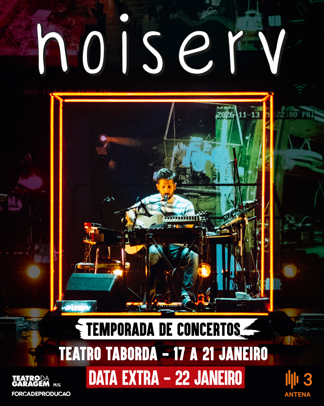 Noiserv com temporada de concertos em Lisboa | Destaques | Antena 3