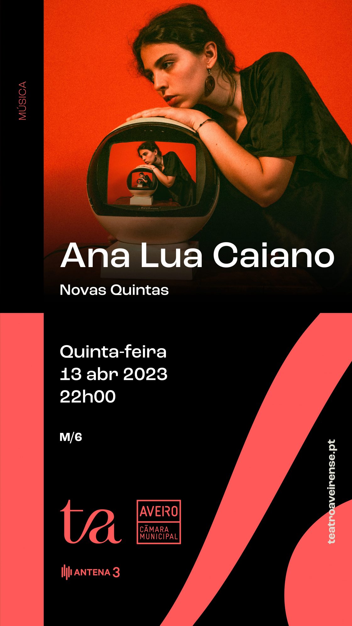 Ana Lua Caiano atua nas Novas Quintas | Destaques | Antena 3