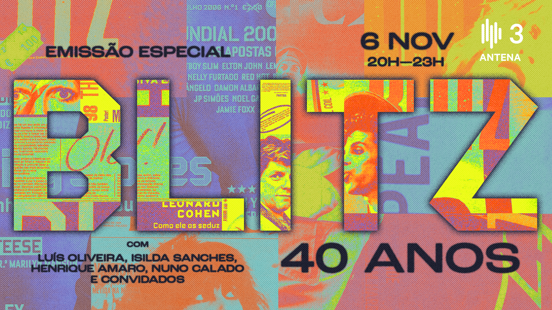 40 anos de Blitz | Destaques | Antena 3 | RTP