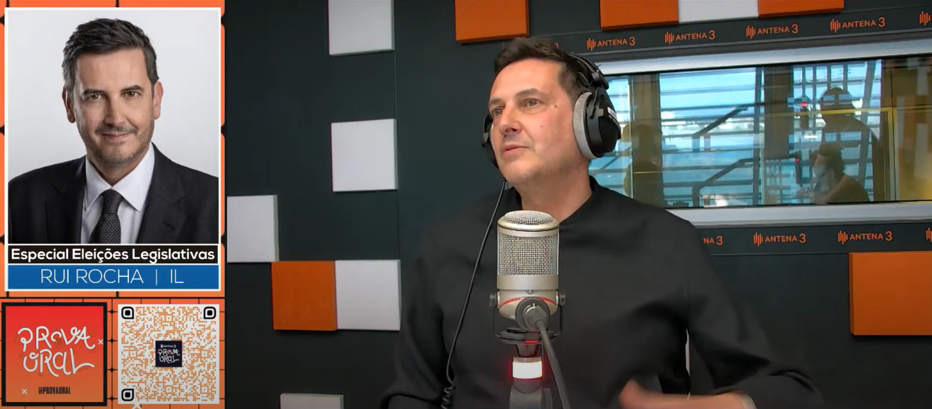 Rui Rocha - IL | Prova Oral | Antena 3 - RTP