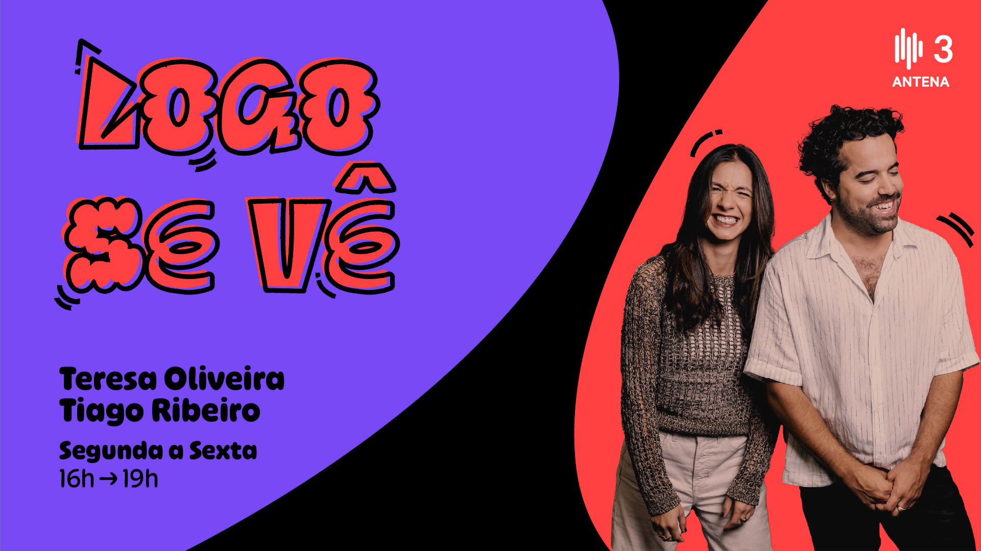 Teresa Oliveira junta-se ao Tiago Ribeiro nas tardes da Antena 3! | Notícias | Antena 3 | RTP