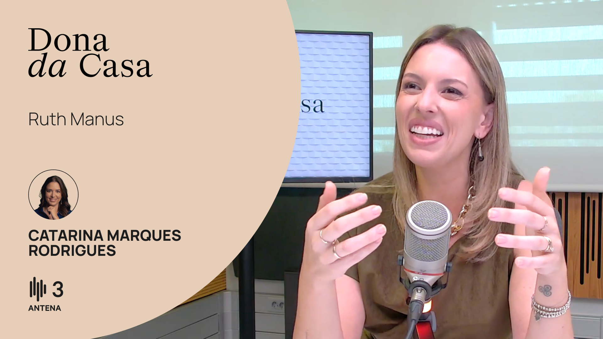 Ruth Manus, advogada e escritora | Dona da Casa | Antena 3 | RTP