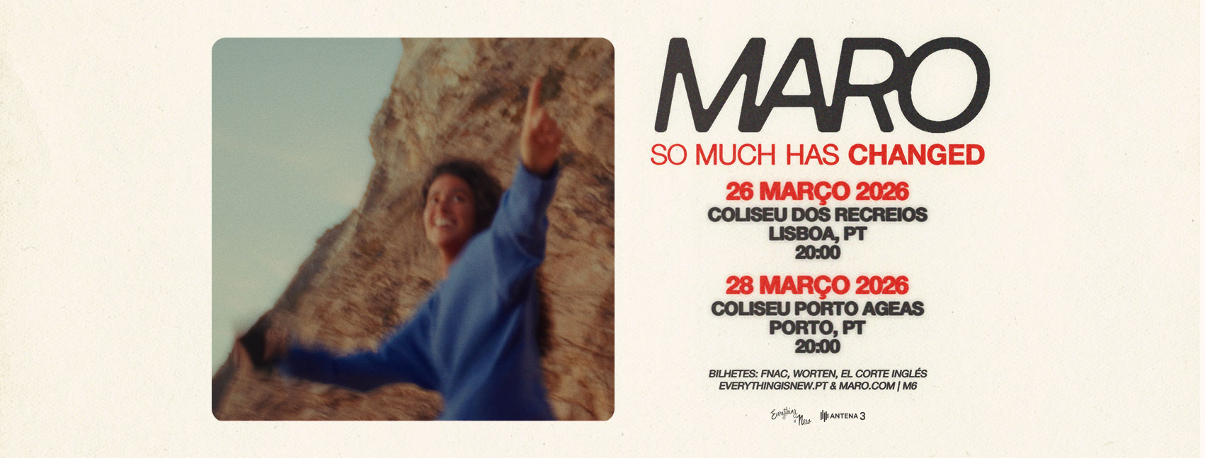 "So Much Has Changed": MARO tem dois concertos marcados para 2026 em ...